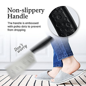 BUKCAL Magically Super light Cleaver Knife, 6 Inch Cleaver Knife, Easy Cutting Knife with Hollow Edge, Stainless Steel Knife, Cooking Knives