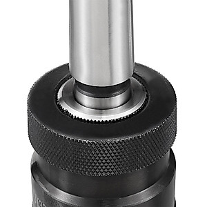 uxcell Keyless Drill Chuck MT2 Morse Taper Mount Adjustable 1/32"-1/2" (1mm-13mm) 3-Jaw for Lathes Milling Drilling Machine