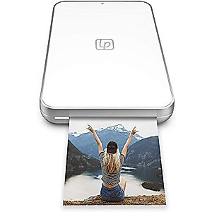 Lifeprint Ultra Slim Printer | Portable Bluetooth Photo, Video & GIF Instant Printer with Video Embed Technology, Editing Suite & Social App for iOS and Android | 2x3 ZINK Zero Ink Sticky-Back Film