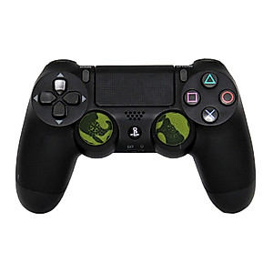 Gioteck Thumb Grips PS4 Joystick Protection Non-Slip PS4 Controller Protection Camo Green