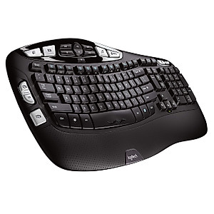 Logitech K350 2.4Ghz Wireless Keyboard (Renewed)