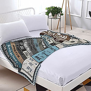 ZUMAS Best Friend Blanket, for Women, Best Friend Birthday Gifts for Women, Friendship Gifts for Women Friends, Throw Blankets for Bed Sofa Couch Travel (Grey, 50x60)