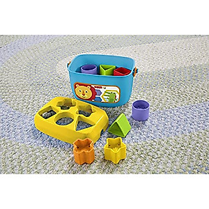 Fisher-Price Stacking Toy Baby’S First Blocks Set Of 10 Shapes For Sorting Play For Infants Ages 6+ Months
