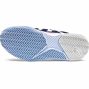 ASICS Women's Gel-Resolution 8 Clay Tennis Shoes, 7, Peacoat/White