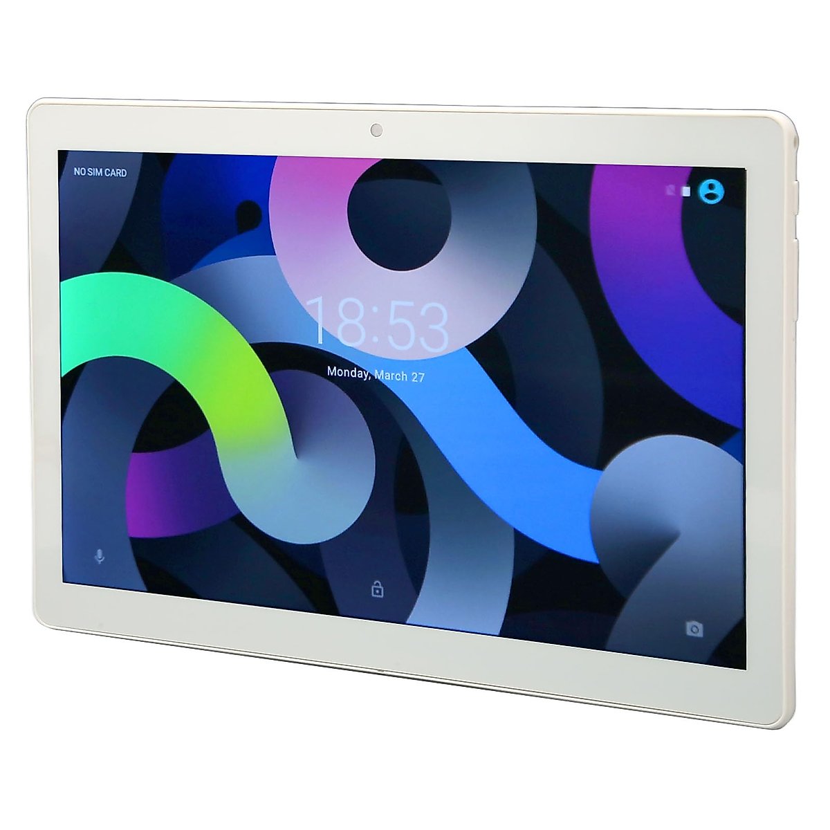 DAUERHAFT 2 in 1 Tablet, 10 Core CPU Tablet PC 4G LTE 5G WiFi US Plug 100-240V with Keyboard for Learning (US Plug)