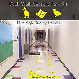 Deluxe School & Classroom Sensory Path Kit – with 65 Custom Vinyl Decals
