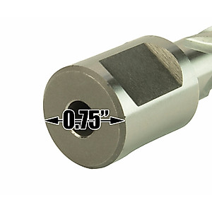 Steel Dragon Tools 1/2" x 1" High Speed Steel Annular Cutter with 3/4" Weldon Shank