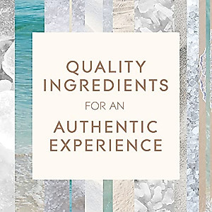 Glade Candle Jar, Large Candle Infused with Essential Oils, Air Freshener for Home Decor, Seaside Beach Sands, 16oz