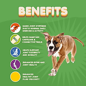 Makondo Pets - Collagen for Dogs & Cats - Collagen Supplements for Joint Health - Vitamin C Supplement for Joint Mobility - Joint Support Supplement for Dog & Cats - Bacon Flavored Tablets (60 Count)