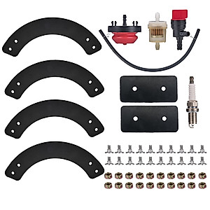 Mikatesi 753-04472 735-04032 735-04033 953-04472 Snow Blower Auger Paddle Kit Replace for MTD Craftsman 21" Single-Stage Snow throwers and More