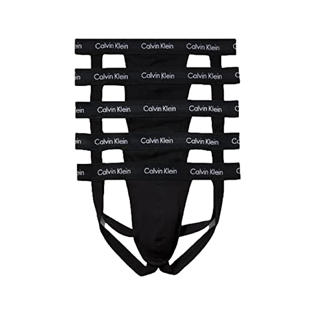 Calvin Klein Men's Cotton Stretch 5-Pack Jock Strap