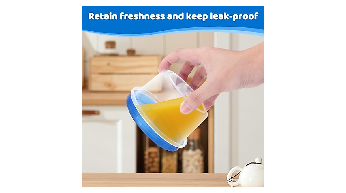 Atecare Heavy Duty Freezer Storage Containers - 10 Pack