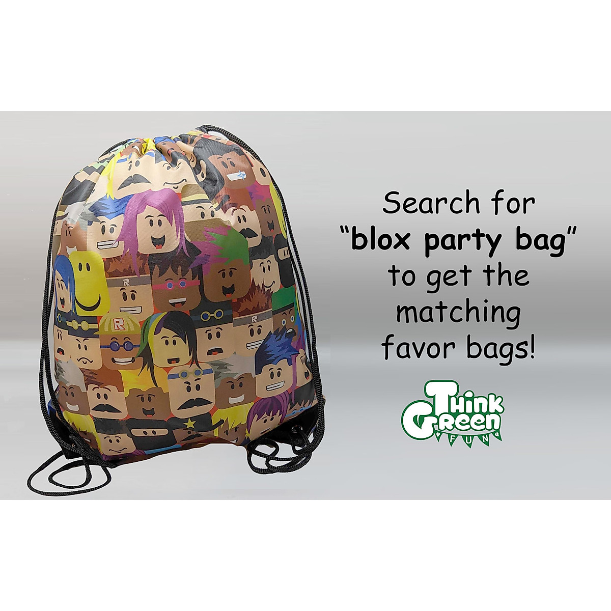 Blox Gamer Birthday Cake Topper Party Decor