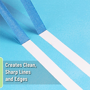 Bates- Painters Tape, 0.7 inch Paint Tape, 3 Pack of Painter Tape, Painting Tape, Masking Tape, Blue Masking Tape, Painting Supplies, Wall Safe Tape, Paint Tape, Blue Painter Tape, Tape for Drop Cloth