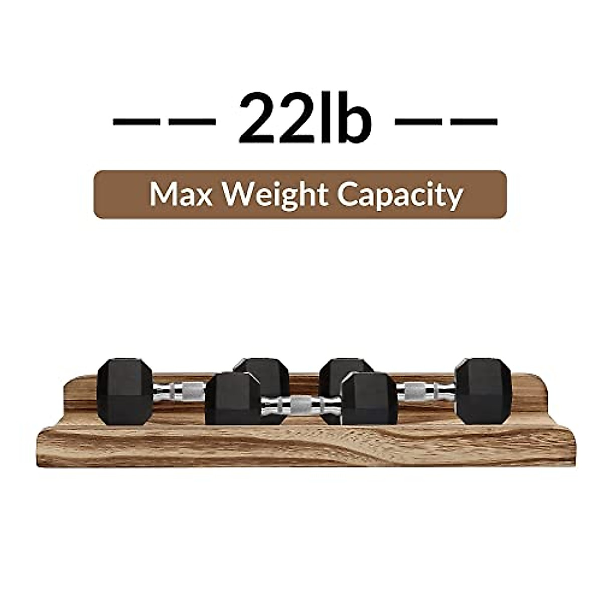 KINLINK Floating Picture Ledge Shelves Set of 2, Rustic Wall Shelves with Ledge for Living Room/Bedroom/Bathroom/Kitchen/Farmhouse, Light Brown