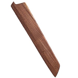 Aibote Handmade Natural Black Walnut Wood Bread Knife Sheath 9 inch,Magnetic Knives Case Holder Protector Wooden Cover