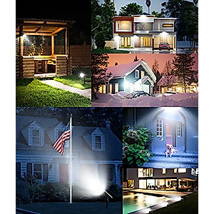 airmee Solar Spot Lights Outdoor, ‎30 LED Bright Spot Lights IP68 Waterproof, 3 Modes Solar Landscape Lights 40000H Lifespan, Auto On/Off Garden Lights for Yard/Pathway, Cold White 5 Pack