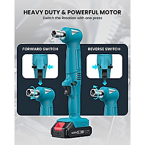 Seesii 3/8" Cordless Ratchet High Torque, 70Ft-lbs Electric Ratchet Wrench Set w/Two 2.0Ah Batteries,21V 2100 RPM Variable Speed Ratcheting Wrench w/ 6 Sockets,1/4'' Adapters,3'' Extension Bar, RT700