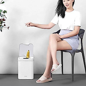 WENLII Smart Trash Can Automatic Induction Classification Recycling Trash Bin in The Kitchen Living Room Toilet Garbage Can