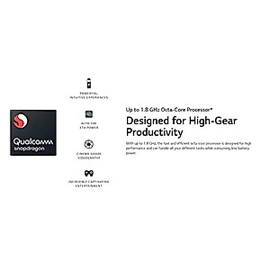 LG Stylo 5+ Plus (32GB, 3GB RAM) 6.2" FHD+, Snapdragon 450, 4G LTE GSM AT&T Unlocked (T-Mobile, Metro) US Warranty LM-Q720AM (Aurora Black) (Renewed)