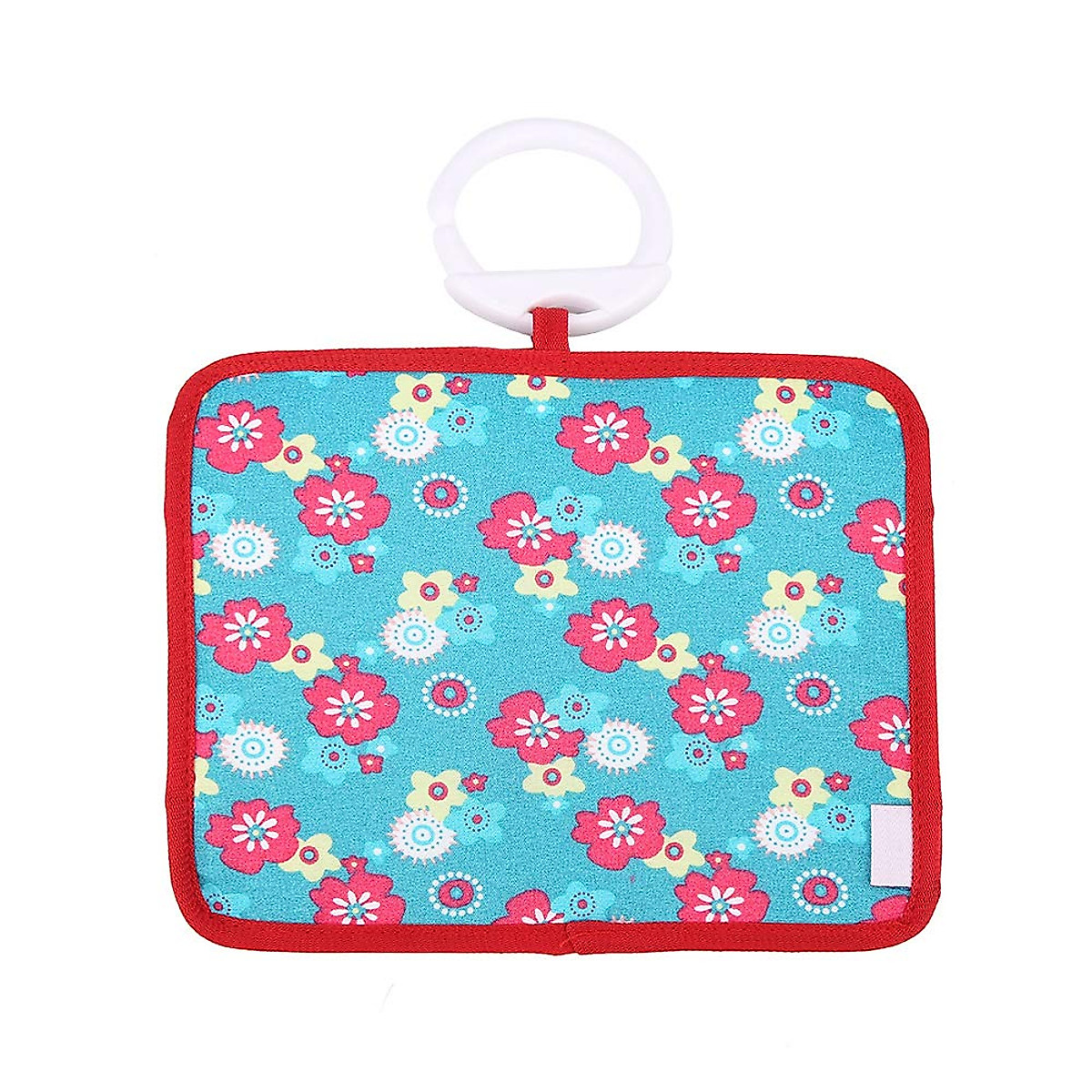 ViaGasaFamido Baby Mirror, Colorful Cute Baby Essential Developmental Safety Mirror Stroller Pedant Tool Children Early Educational Tool