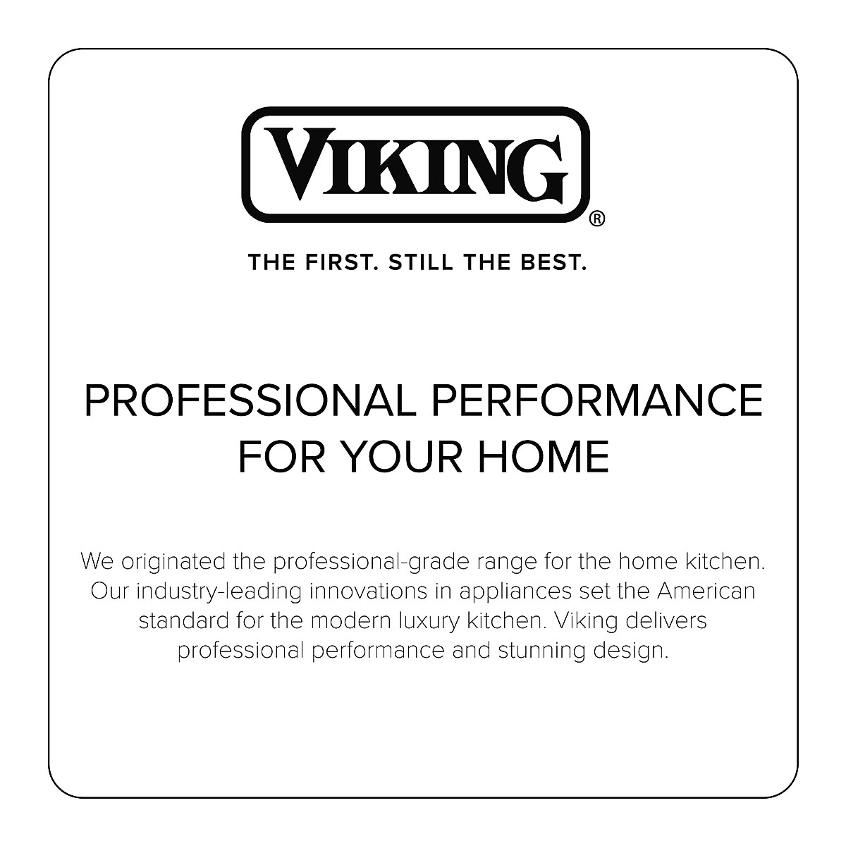 Viking Culinary Professional 5-Ply Stainless Steel Chef Pan, 12 Inch, Includes Steel Lid & Ergonomic Stay-Cool Handle, Dishwasher, Oven Safe, Works on All Cooktops including Induction