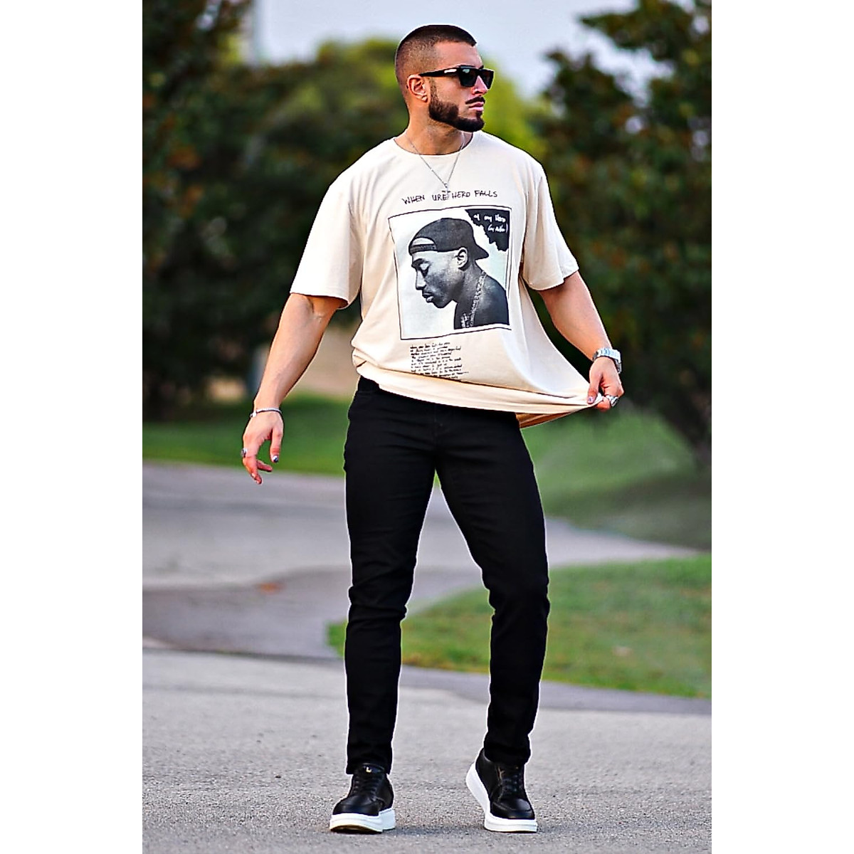 Mens Slim Fit Jeans Stretchy Black Denim Pants for Men Slim Leg 34x30