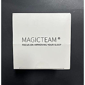 Magicteam Sleep Sound White Noise Machine with 40 Natural Soothing Sounds and Memory Function 32 Levels of Volume Powered by AC or USB and Sleep Timer Sound Therapy for Baby Kids Adults (B-Black)