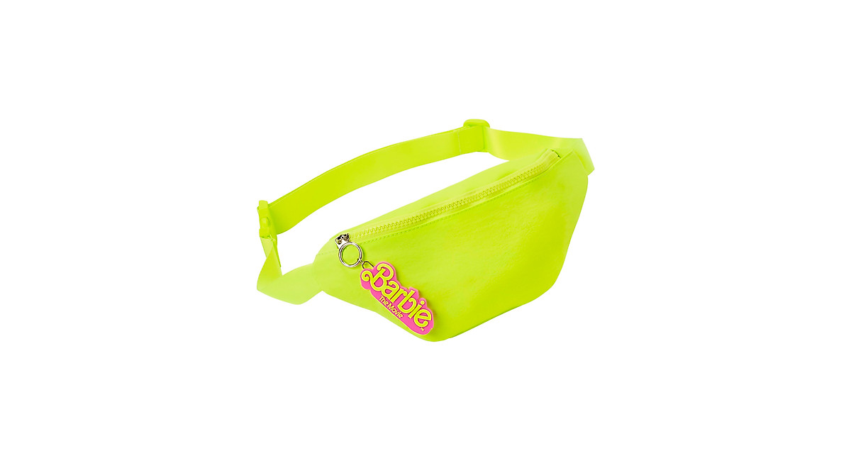 Spirit Halloween Barbie the Movie Green Fanny Pack | Officially ...