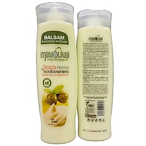 Mayoliva Intensive Conditioning Therapy for Dry & Damaged Hair, Balsam, 12 Ounce