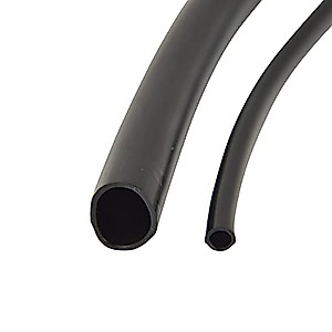 Raindrip 016010T 1/4 in. Drip Irrigation Supply Tubing, 100 ft., 1/4 in x 100 ft, for Drip Irrigation Parts, and Drip Systems, Black Polyethylene