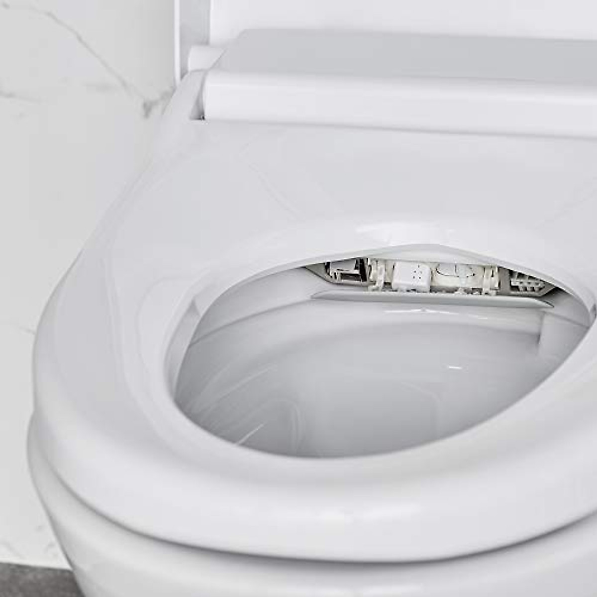 American Standard 297AA204-291 Advanced Clean 100 SpaLet Toilet, Alabaster White