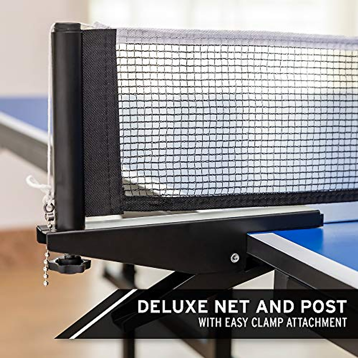 HEAD Summit USA Table Tennis Seamless Folding Table with Competition Grade Net , 12mm