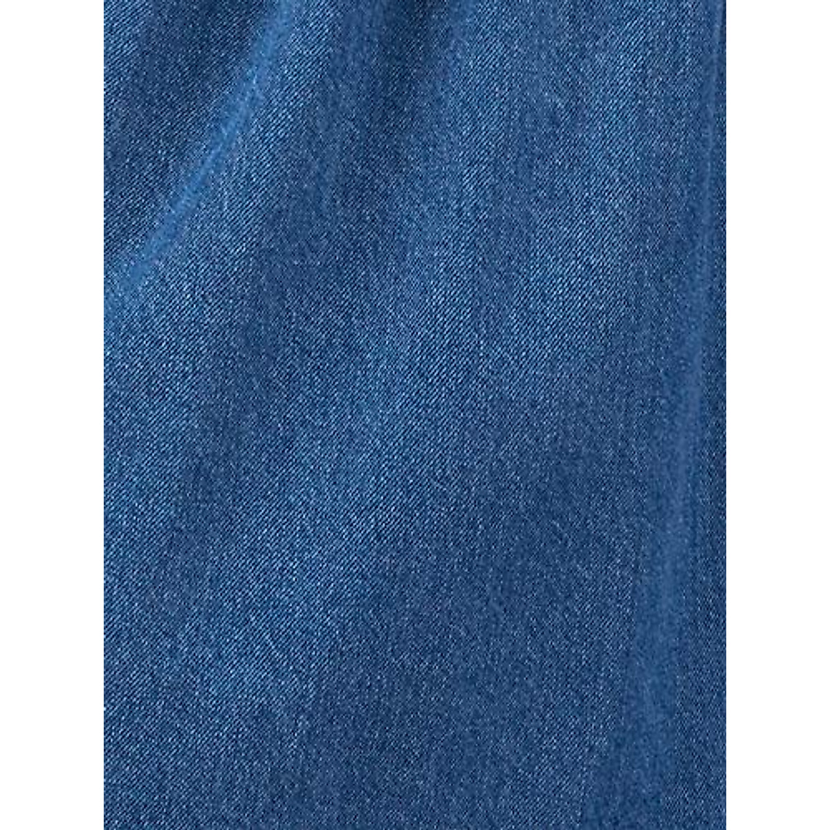 Simple Joys by Carter's Girls' 2-Pack Long-Sleeve Dress Set, Chambray/Cheetah, 5T