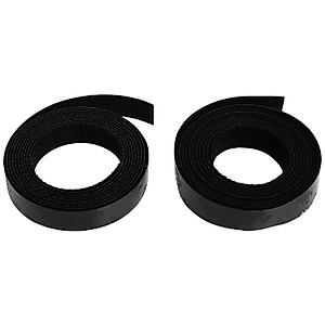 3M Hook/Loop Fastener TB3571/TB3572, Black, 1 in x 10 ft