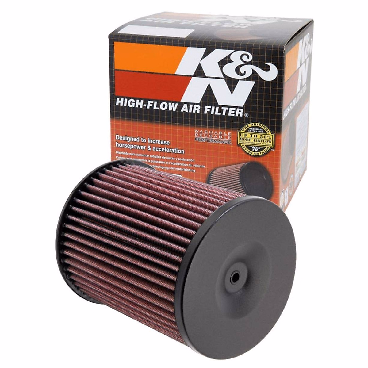 K&N Engine Air Filter: High Performance, Premium, Powersport Air Filter: Fits 2004-2019 YAMAHA (YFZ450R, SE, YFZ450, YFZ450X, Bill Balance, Edition) YA-4504