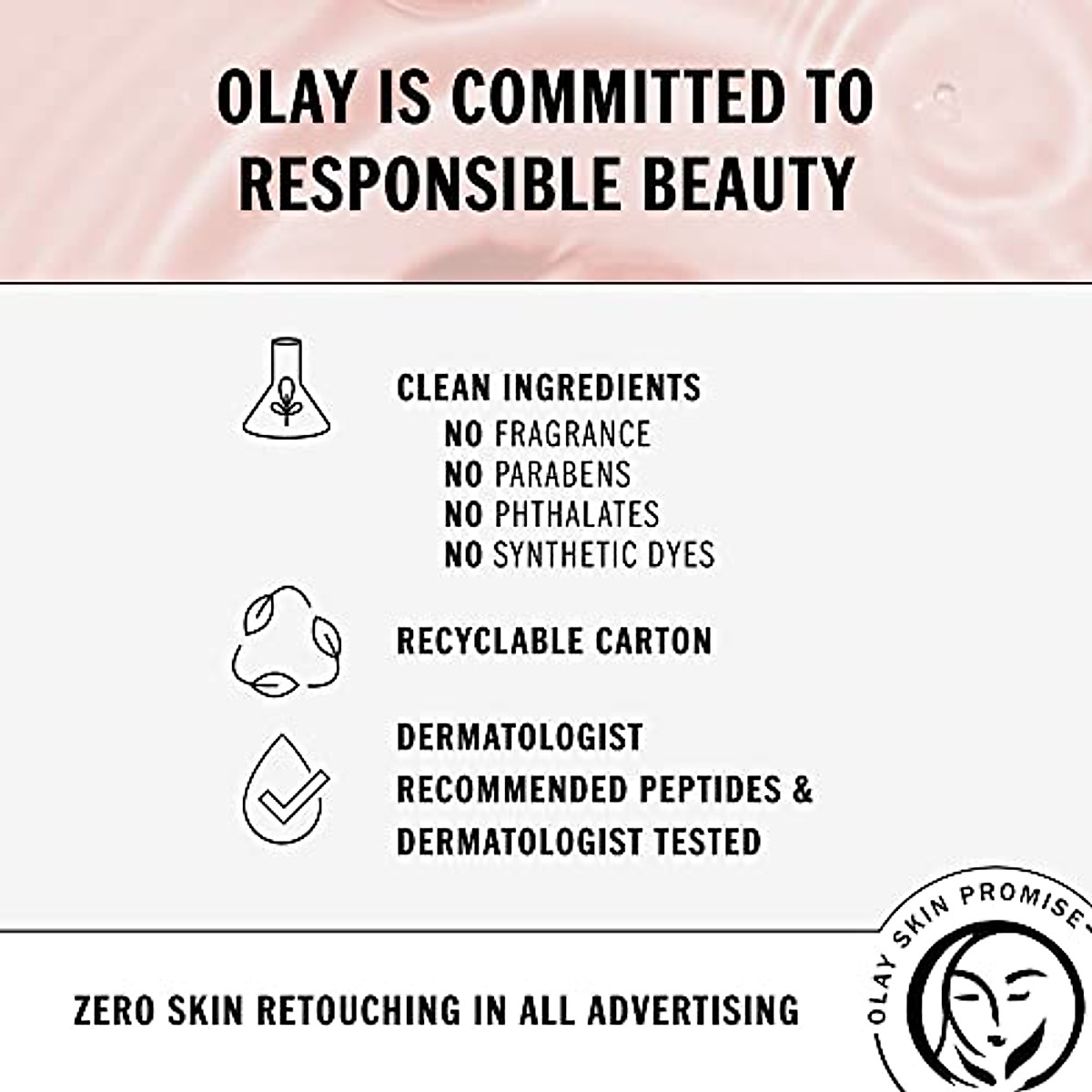 Olay Regenerist Micro-Sculpting Cream Face Moisturizer with Hyaluronic Acid & Vitamin B3+, Fragrance-Free, 1.7 Oz + Whip Face Moisturizer Travel/Trial Size Bundle