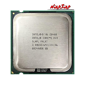 SAAKO Core 2 Duo E8400 3.0 GHz Dual-Core CPU Processor 6M 65W LGA 775 Making Computers Process Data Faster