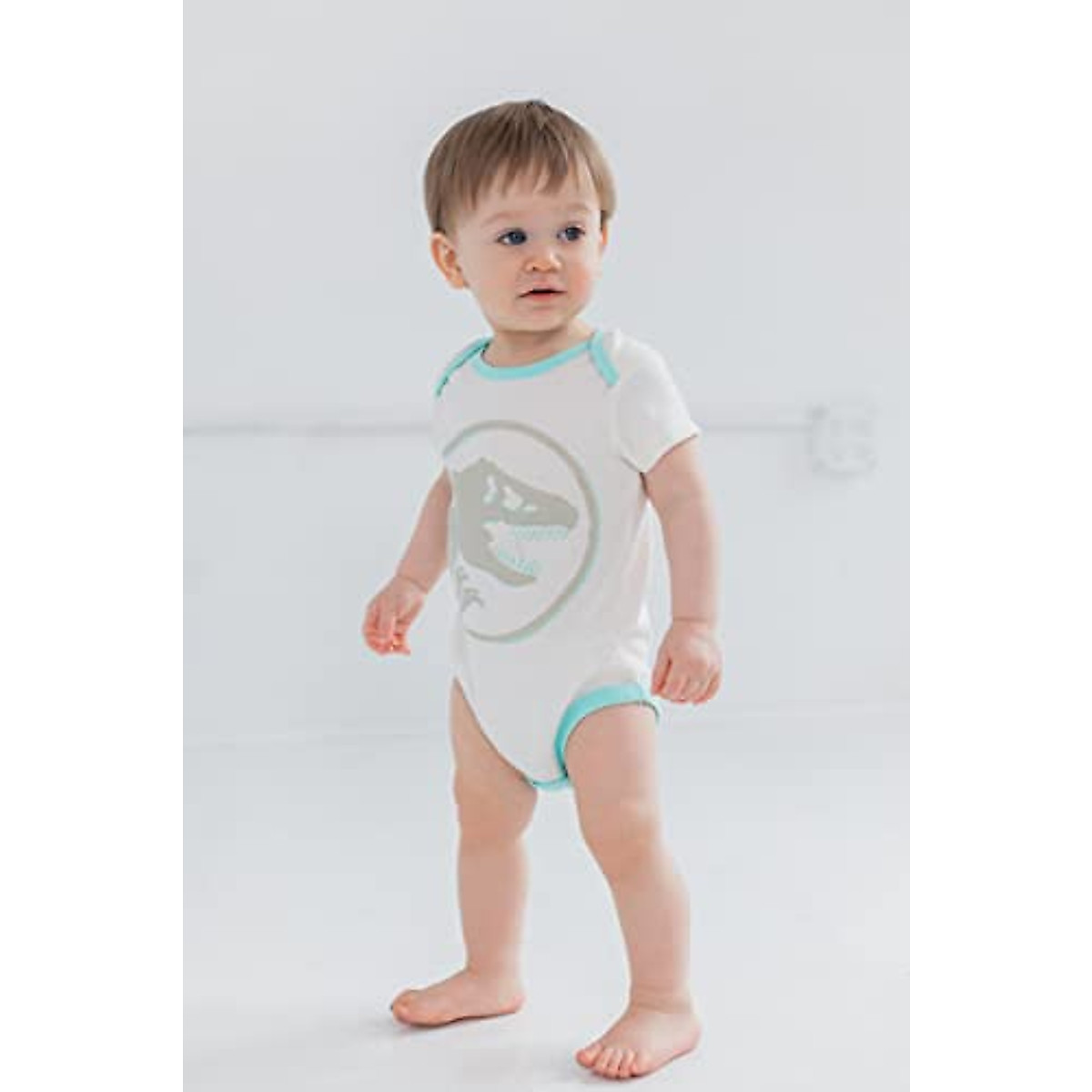Jurassic World Welcome to the Universe Baby Baby Bodysuit (Pack of 4)