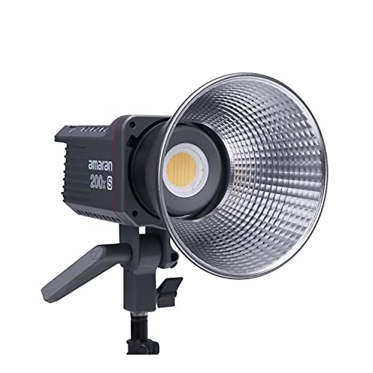 amaran 200x S 200W Bi-Color LED Video Light, 2700-6500k CRI95+, TLCI98+ Bluetooth App Control 9 Built-in Lighting Effects DC/AC Power Supply Bowens Mount Silent Fan (amaran 200xS)