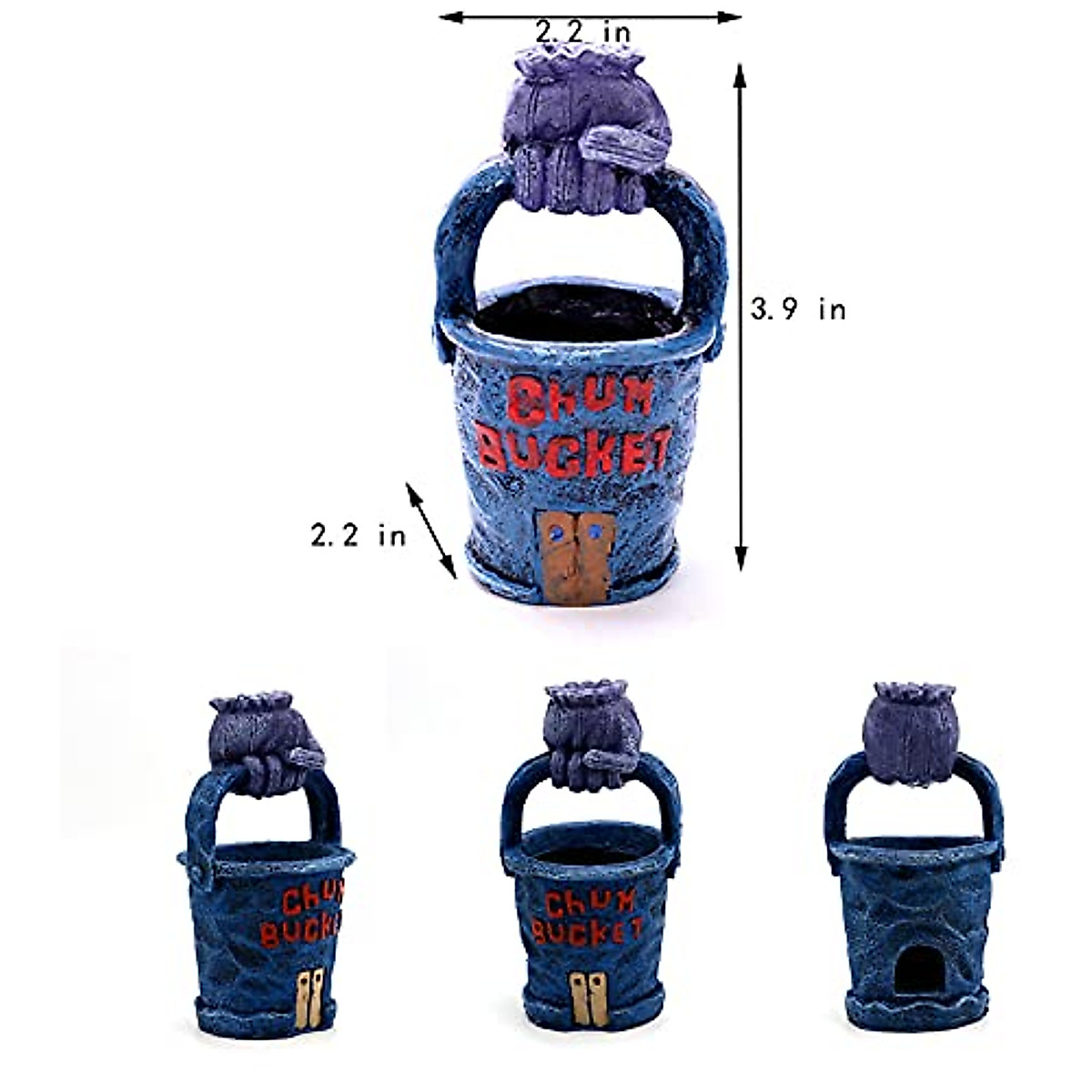 NC Spongebob Aquarium Decorations Set 12PCS