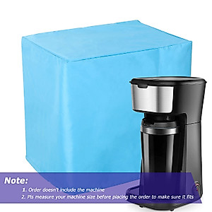 PASONIKA Ice Maker Cover, Countertop Appliances Ice Machine Cover, Dust Resistant Protector, Blue