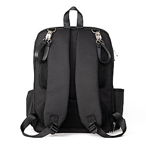 JumpOff Jo - Wingman Diaper Backpack for Men - Military Style 8-Pocket Baby Diaper Bag for Dads with MOLLE/PALS Compatibility, Built-in Changing Pad, and 17" Laptop Sleeve