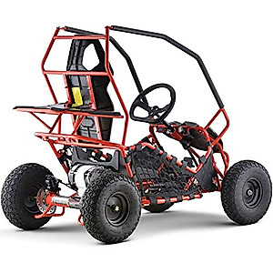MotoTec Maverick Kids Electric Go Kart 36v 500w Red,MT-GK-Maverick-1000w_Red