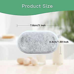 16 Pack Cat Water Fountain Filter, Replacement Carbon Filter for Stainless Steel Pet Water Fountain, Dog Water Fountain