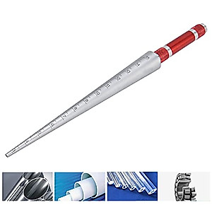 Aperture Gauge, Stainless Steel Conical Inner Diameter Inspection Measurement Tool 3‑15mm Used to Measure the Inner Diameter and Hole of Thin Walled Parts