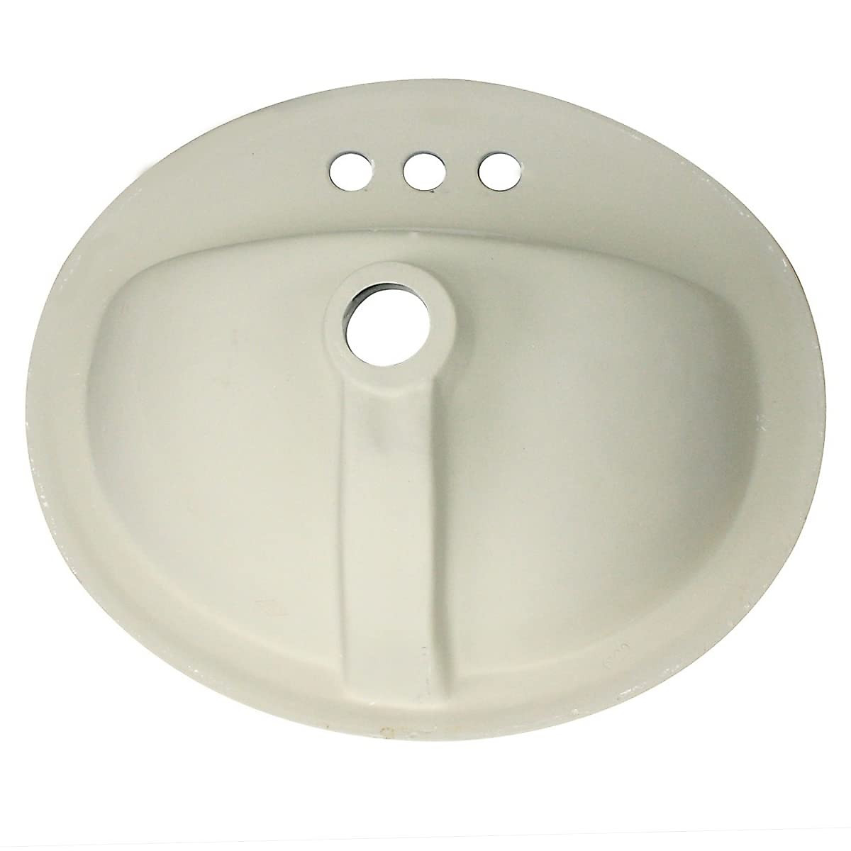 Nantucket Sinks DI2017-4 - Nantucket Sinks 20.25 Inch Drop-In Ceramic Vanity Sink DI2017-4