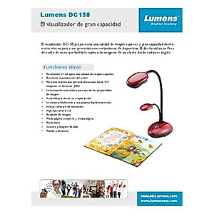 Lumens DC158 SXGA Portable Ladibug Document Camera Projector