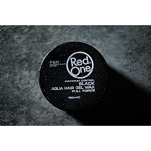 Red One Aqua Hair Wax 150ml Black