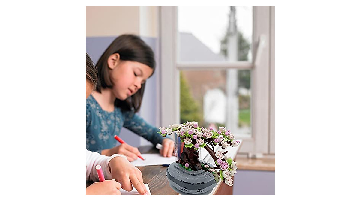 Creative Mini Sakura Bonsai Building Set for All Ages